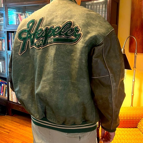 Roots | Jackets & Coats | Roots Leather Varsity Letterman Jacket With ...